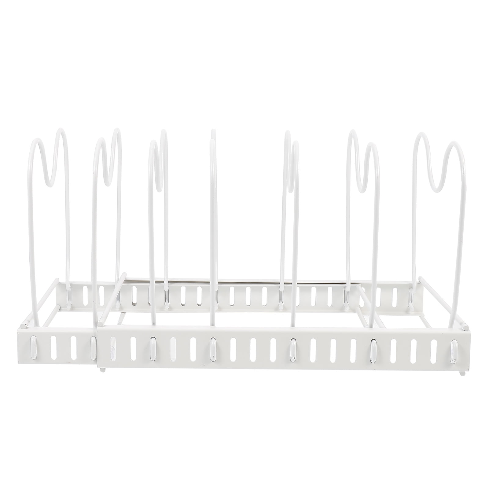 Zoyueyie Iron Pot Lid Stand Telescopic Pot Cover Racks Tray Metal Pot ...