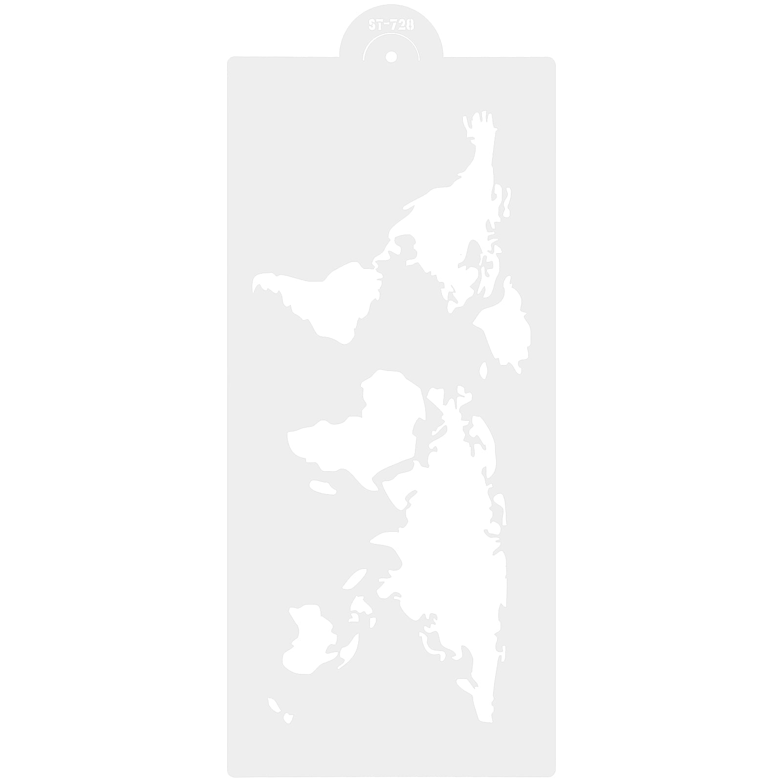 Zoyueyie Silicone Cake Fondant Impression Mould Mat Earth Map Shaped ...