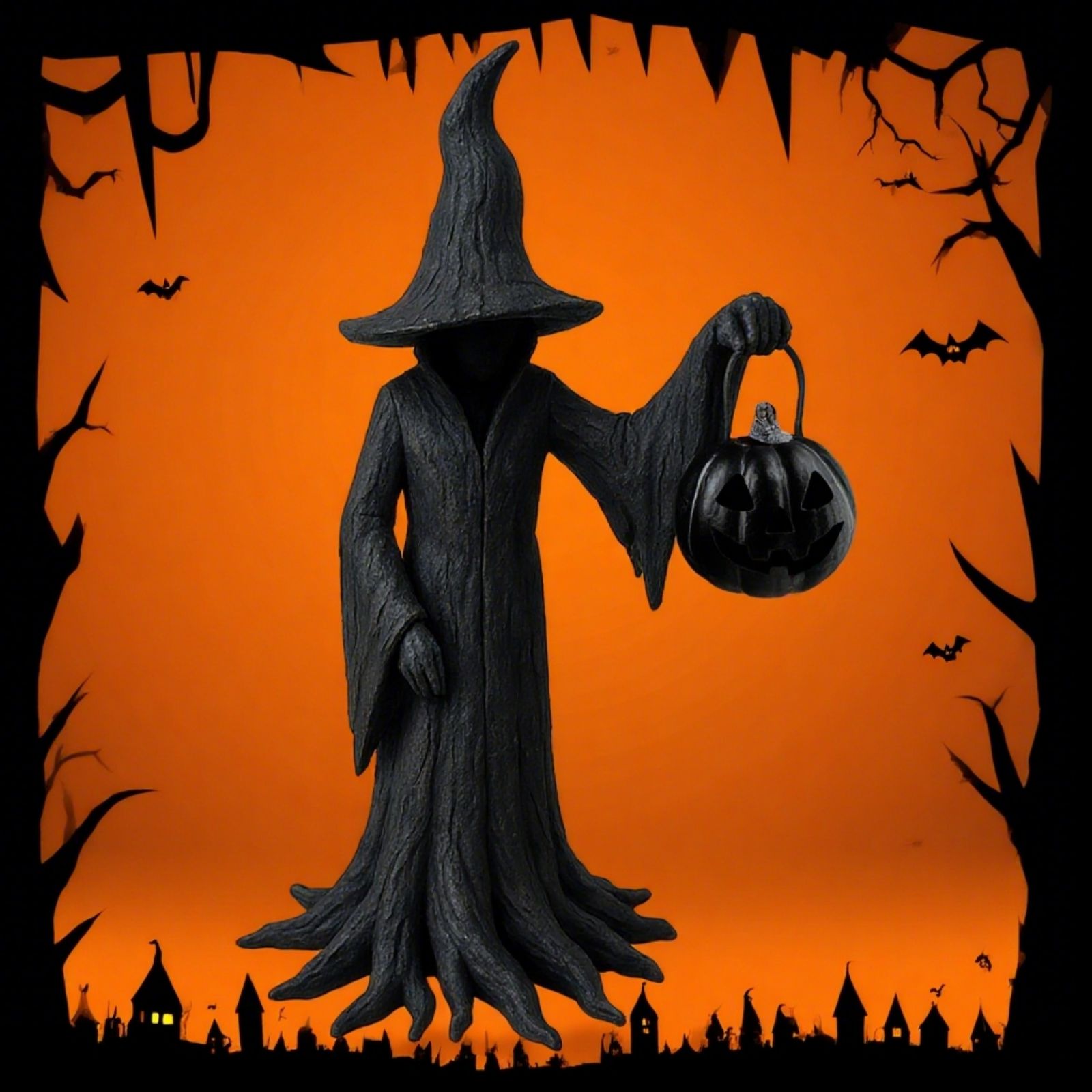 ZpaZest 2025 New Cracker Barrel 8” Witch Statue Resin Decorations ...
