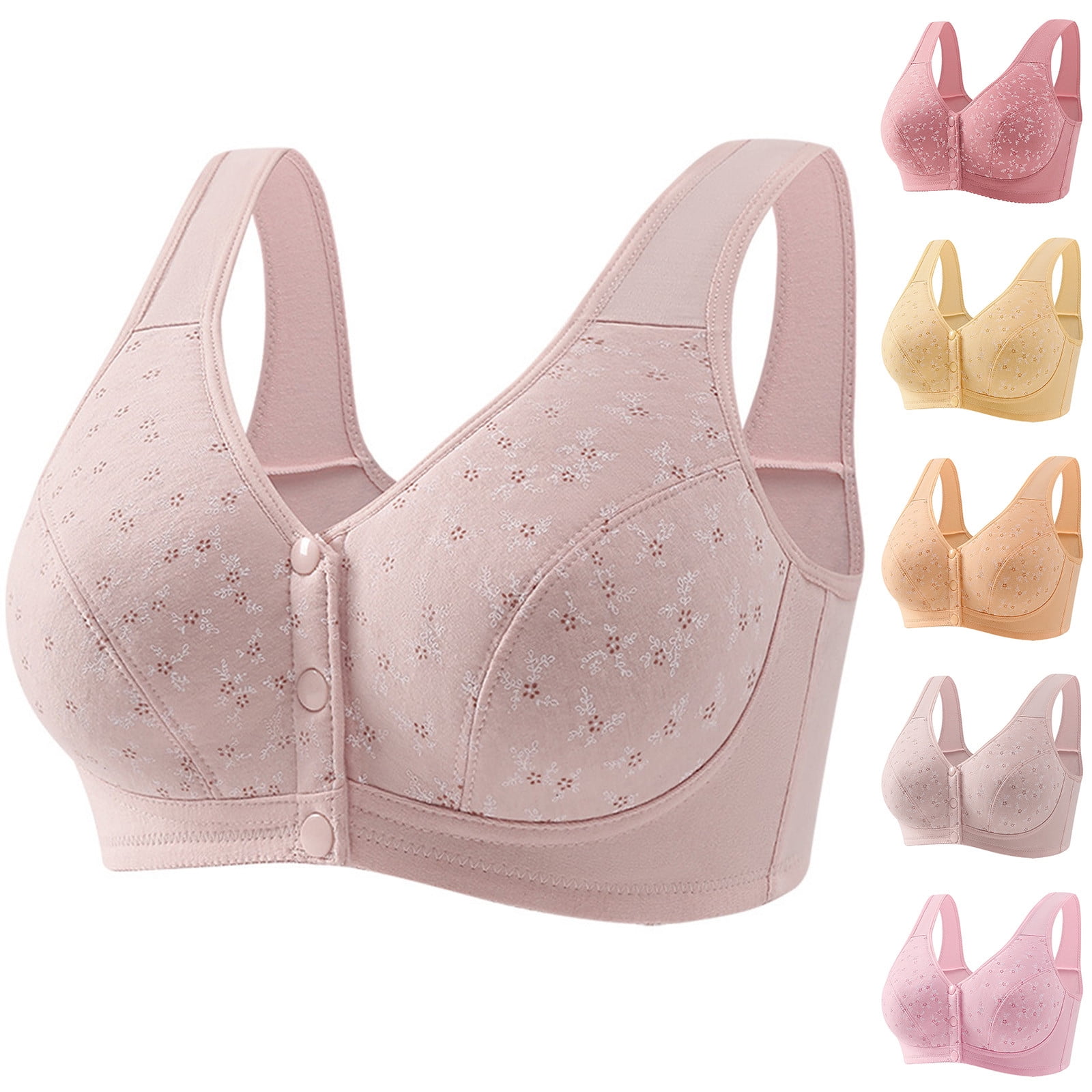 Zpanxa Bras for Women, Women's Plus Size Front Closure Bra Sexy ...