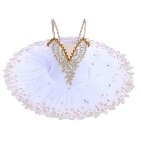 Zpanxa Dresses for Girls, Short Soft Gauze Breath Princess Skirt Kids ...