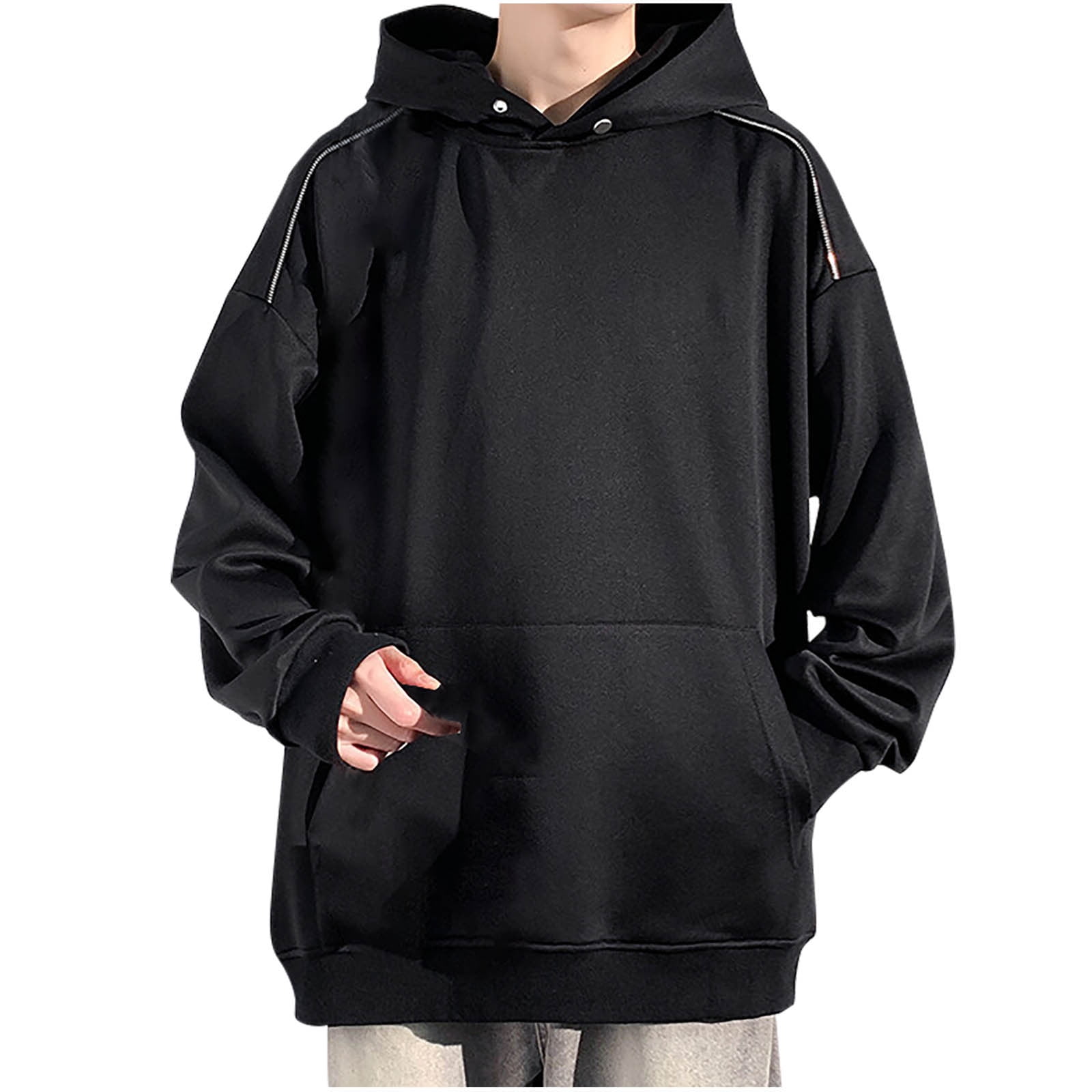 Zpanxa Men's Big and Tall Nautical Windbreaker Harbor Style Hooded ...