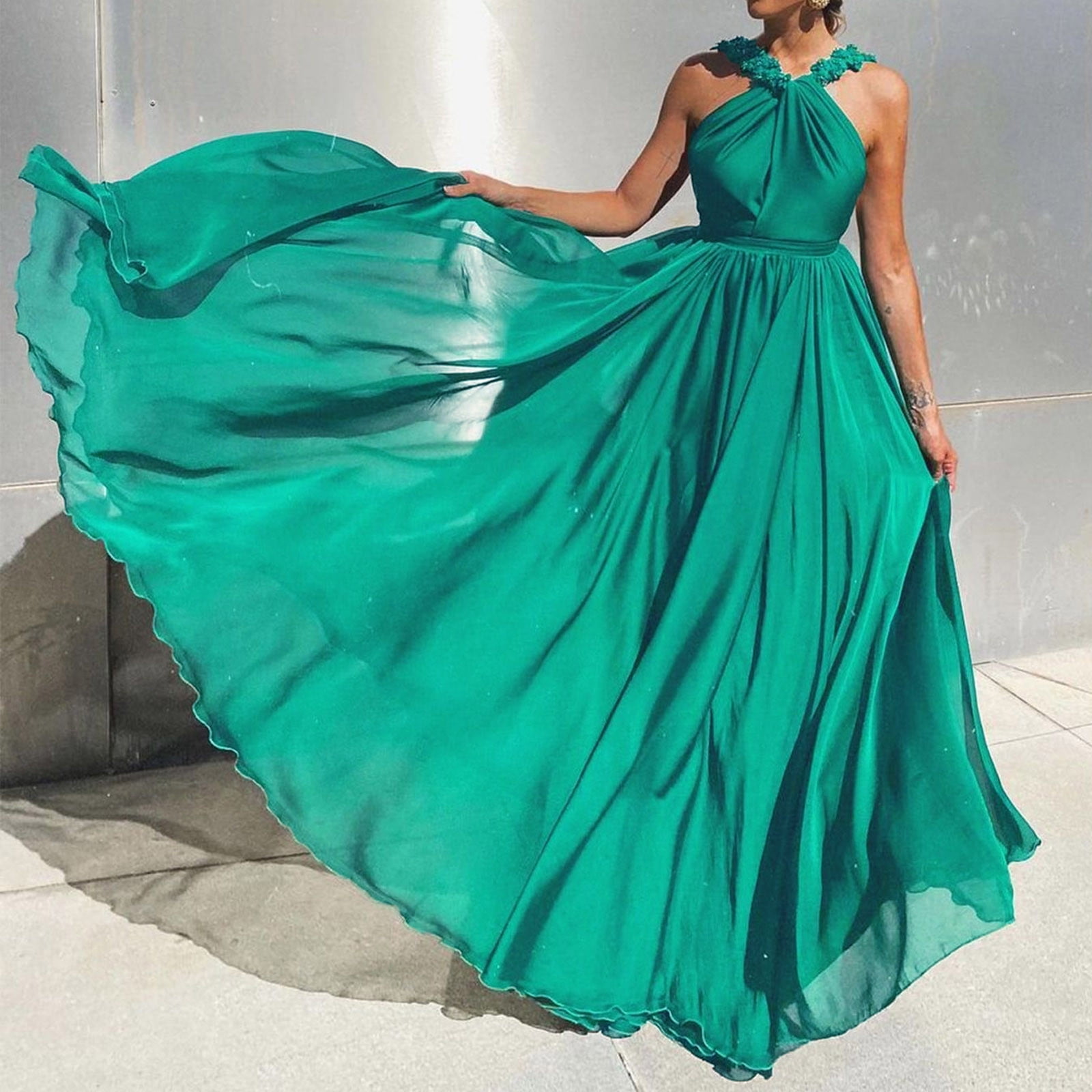 Teal Green Color Dresses