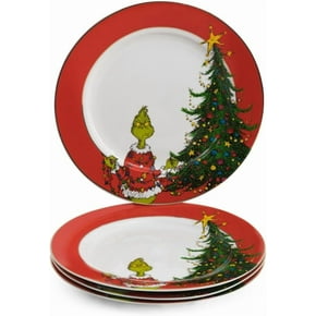 Grinch Christmas Paper Plates