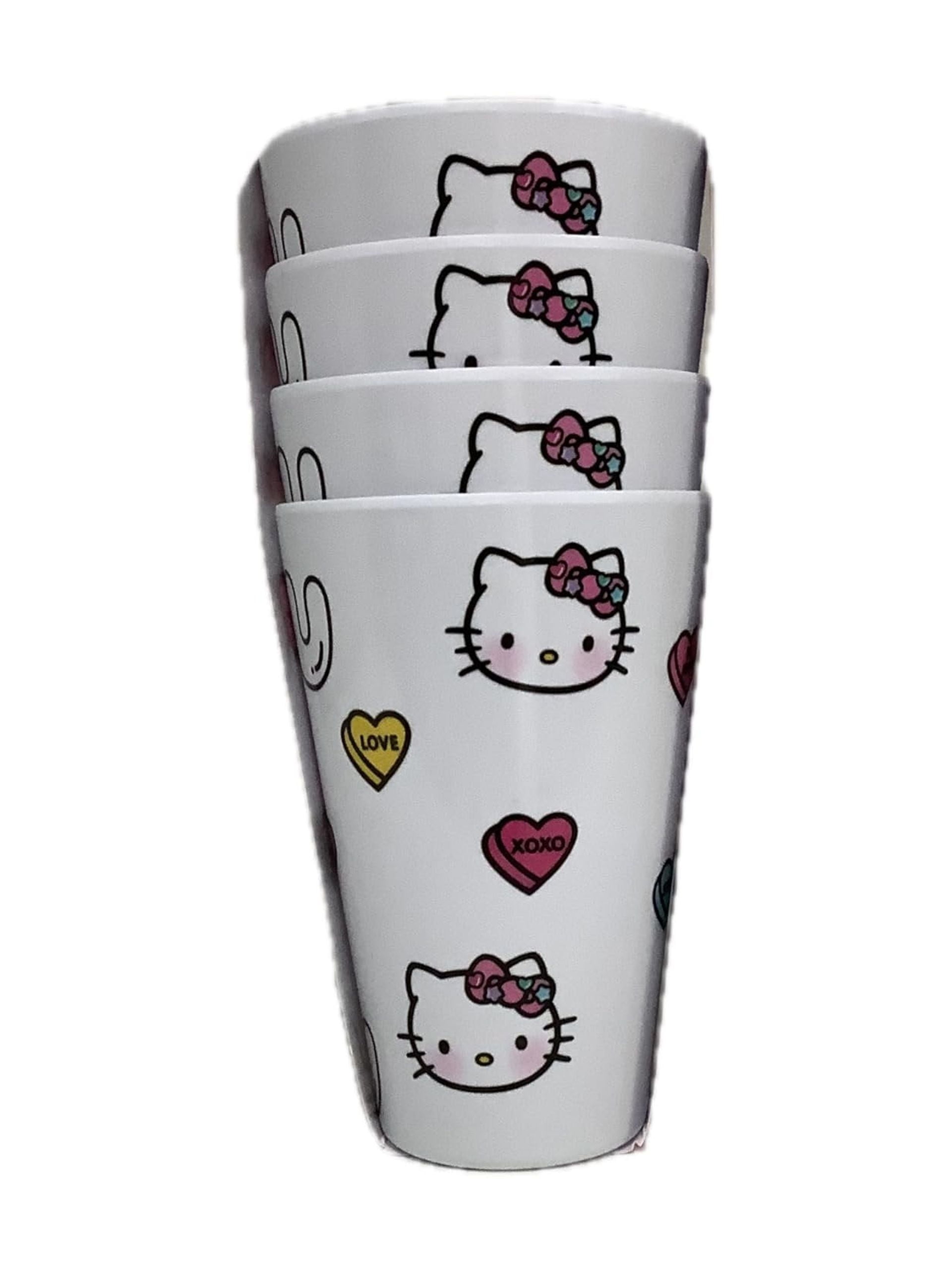 Zrike Brands Hello Kitty Valentine's Day Melamine Dinnerware ...