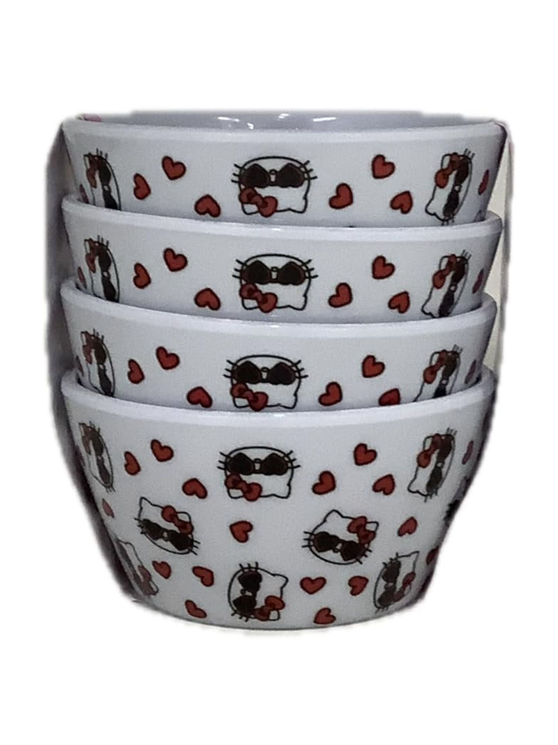 Zrike Brands Hello Kitty Valentine's Day Melamine Dinnerware Hello ...