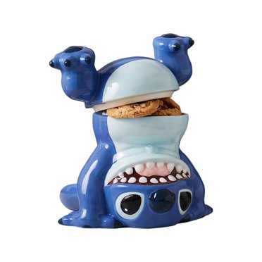 Enesco Disney Ceramics Stitch Ohana Cookie Jar New with Box - Walmart.com