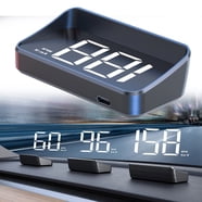Car HUD GPS Speedometer, Digital Speed Monitor, USB Plug & Play ...