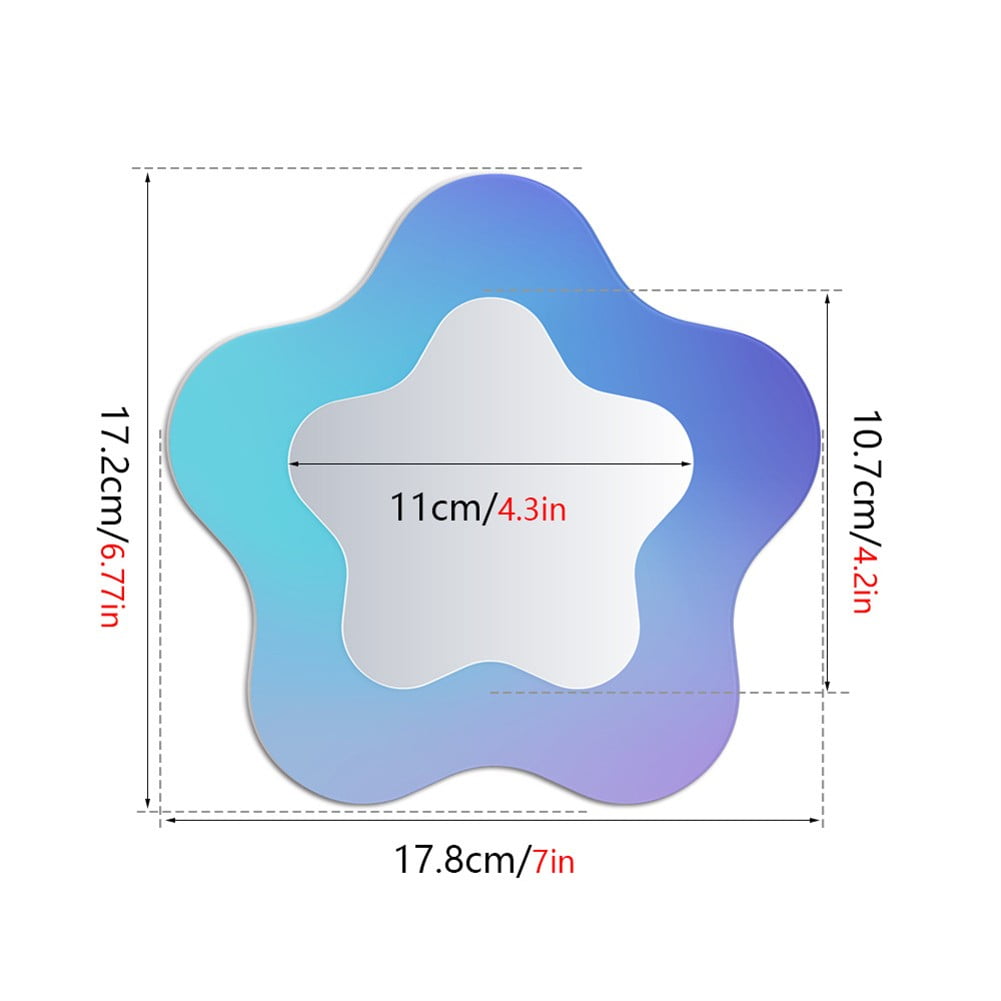 Zriyin Magnetic Locker Mirror School Bathroom Refrigerator Cabinet ...