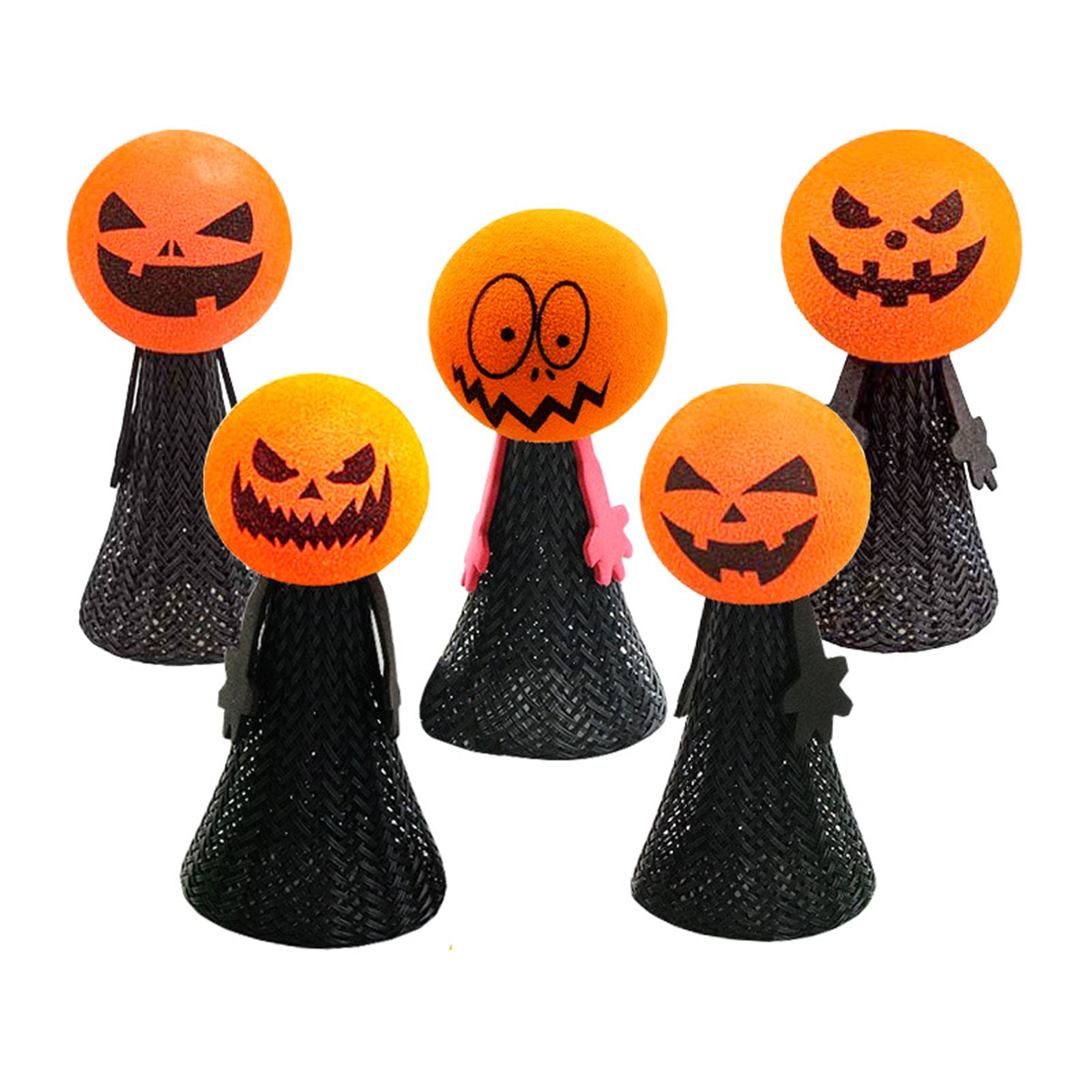 Zruodwans Bouncing Toy Bouncing Ghost Doll 2pcs Halloween Candy Bag ...