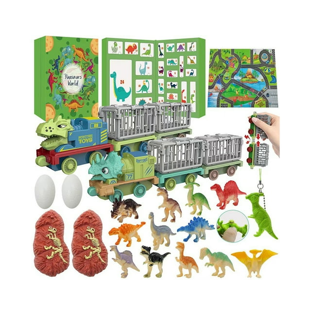 Zruodwans Christmas Dinosaur Blind Box Dinosaur Blind Box Christmas Advent Calendar 24 Days ...