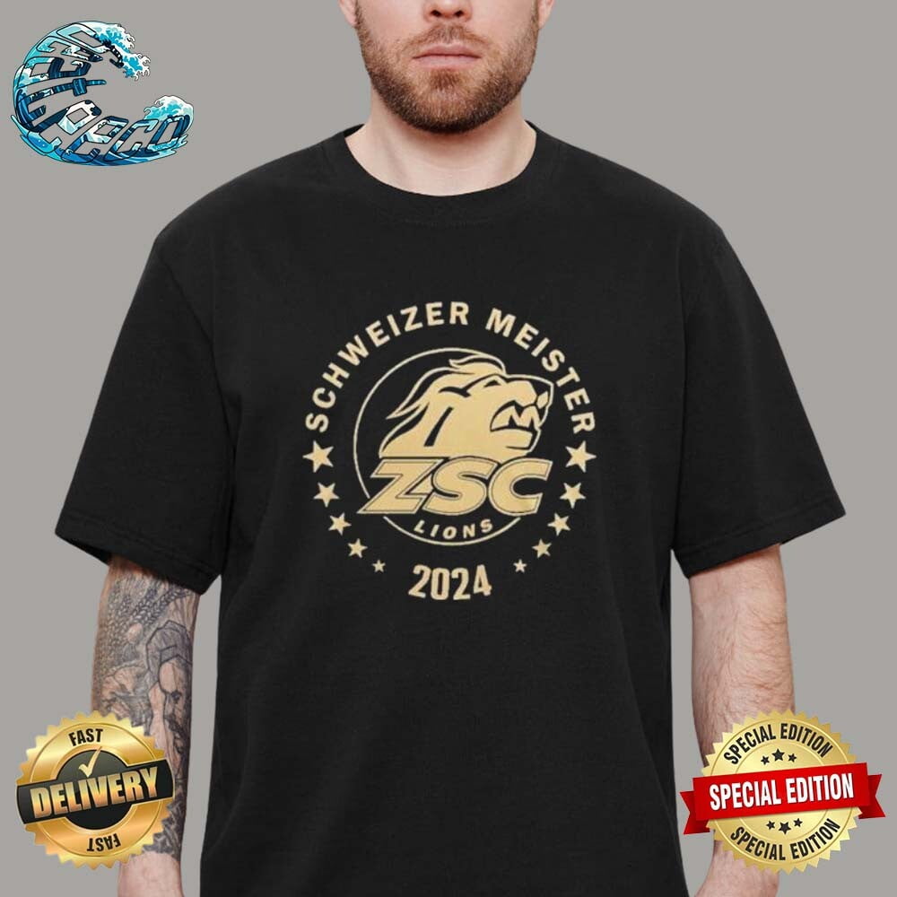 Zsc Lions 2024 Schweizer Meister L10Ns Unleashed T-Shirt - Walmart.com