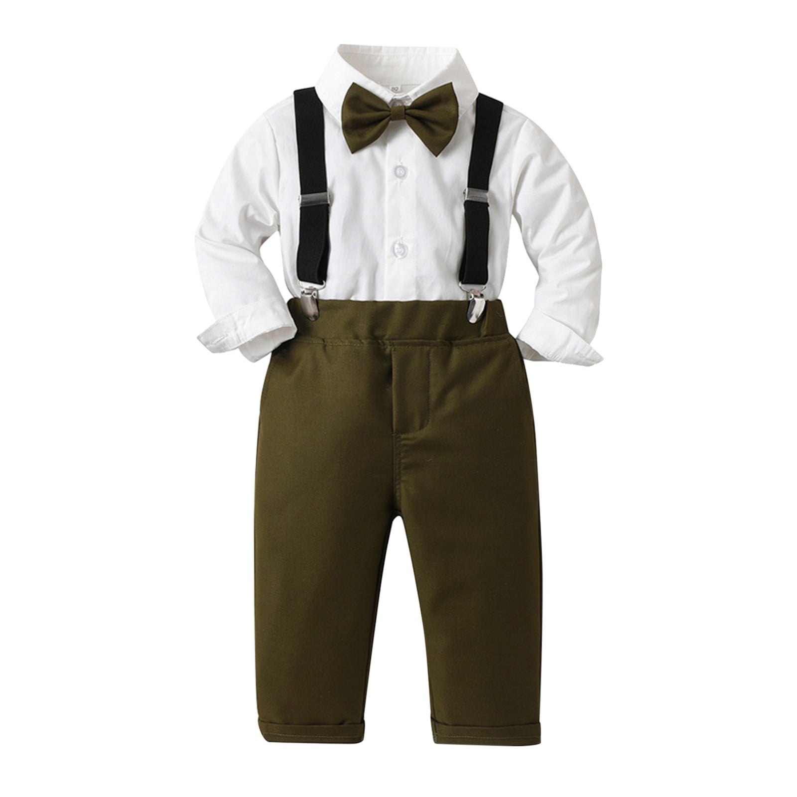 Zshosam Baby Boy Clothes Baby Boys Formal Suit Set Long Sleeve with ...