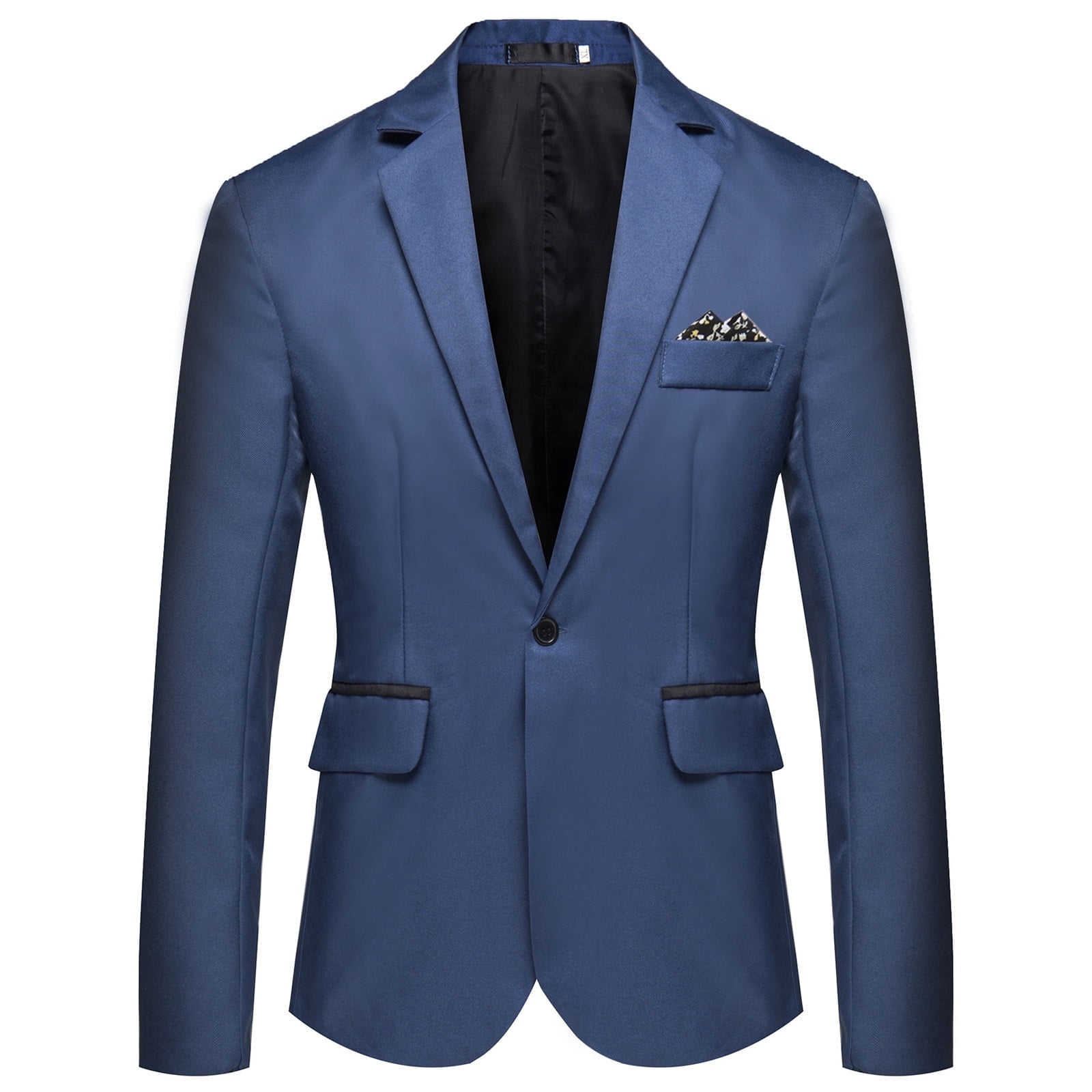 Zshosam Blazer Jacket Men, Mens Formal Business Dress Wedding Casual ...