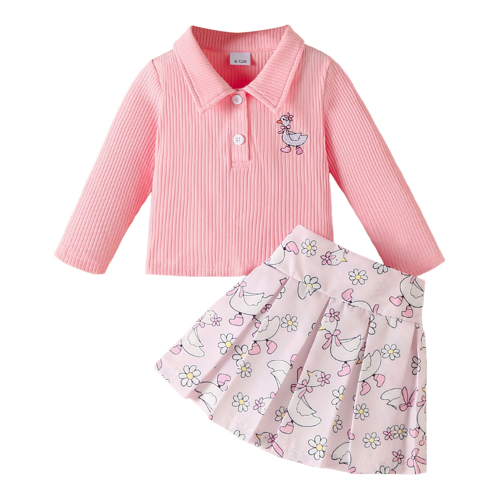 Zshosam Cute Newborn Girl Outfits Fall Baby Girl Clothes Sets Ruffle ...