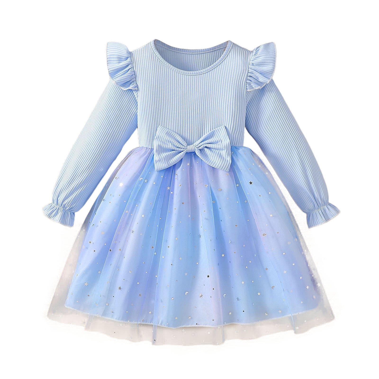 Zshosam Girls Long Sleeve Dresses Girls Fall Long Sleeve Dress for Girl ...