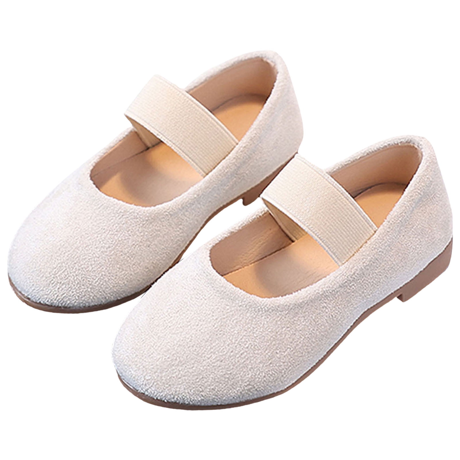 Zshosam Kids Dress Shoes Angela Dress Mary Jane Ballet Flats Bow Flower ...