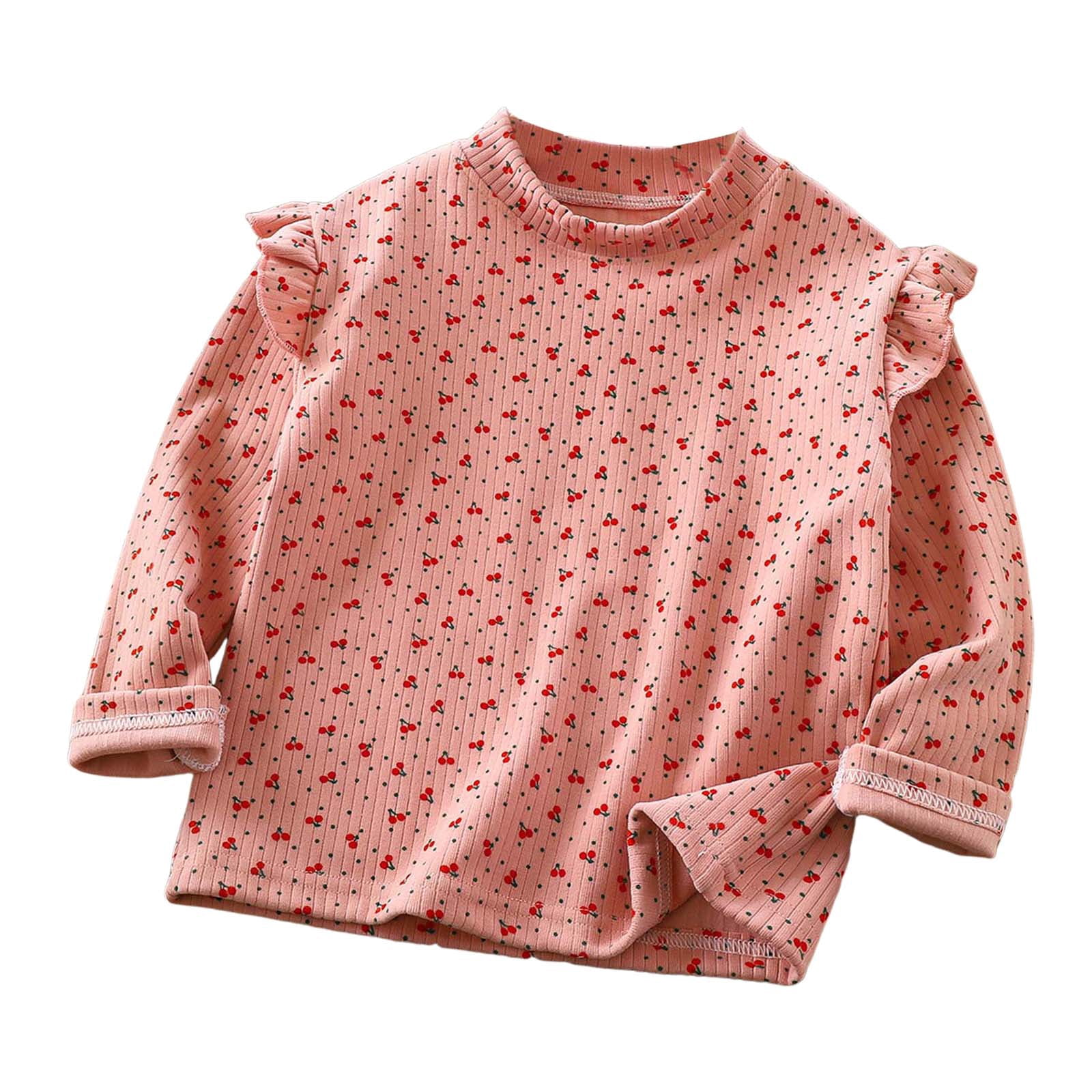 Zshosam Teens Long Sleeve Tops Girls Raglan Long Sleeve Shirts Kids ...