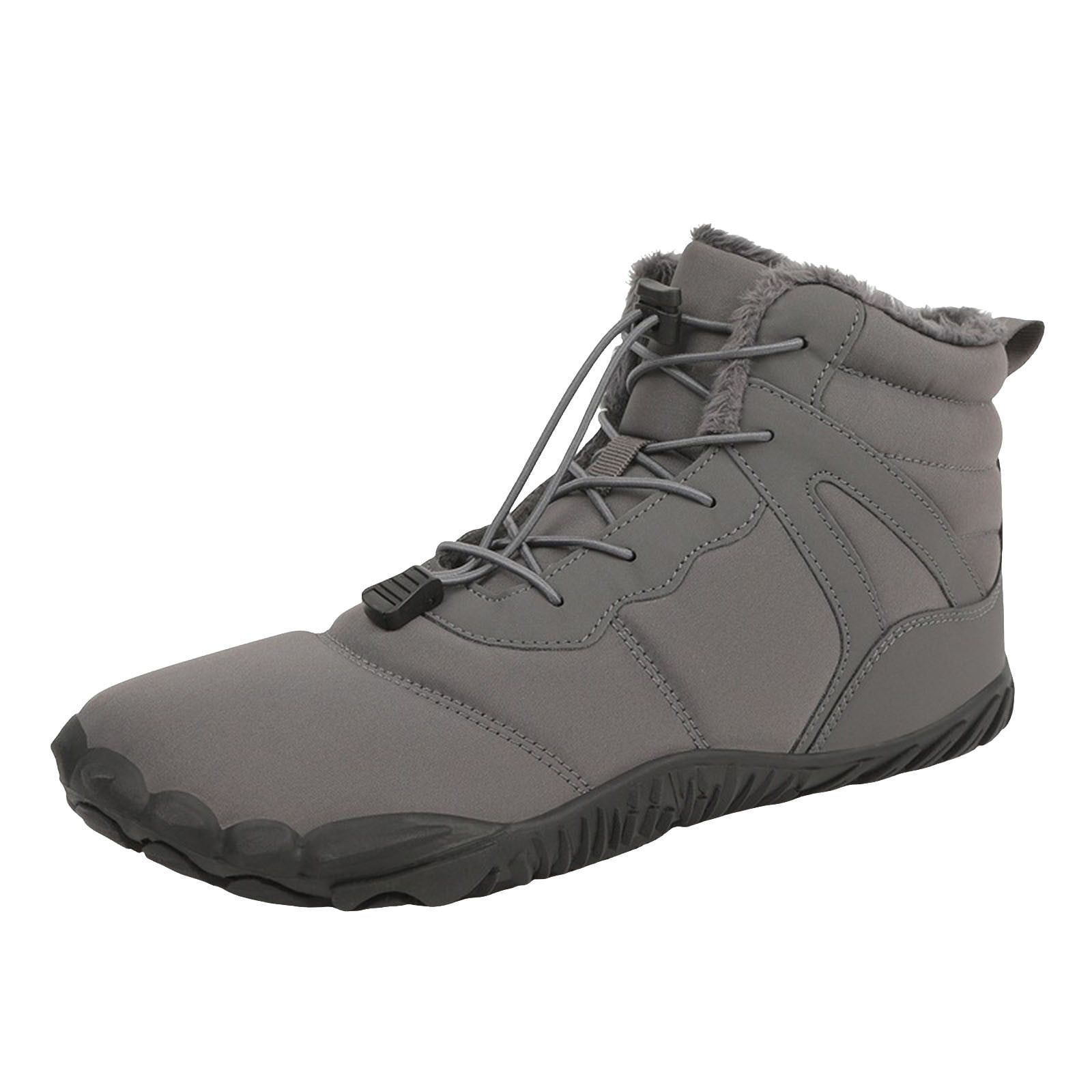 Zshosam Winter Hike Footwear Barefoot Boots,Warm Zero Drop Snow Boot ...
