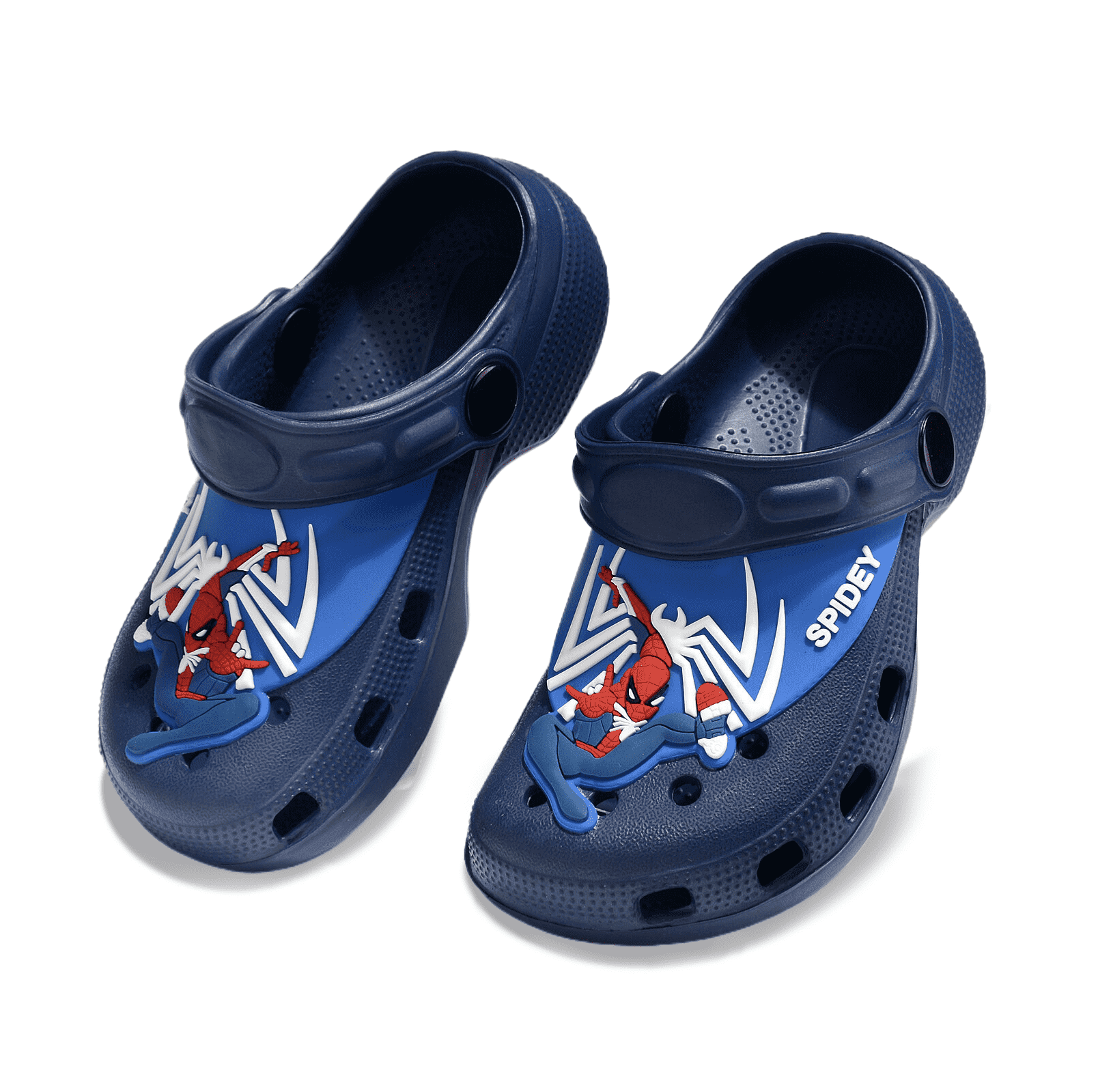 Zswuqh Spider Character Clogs Boys Beach Garden Non-Slip Clogs Soft ...