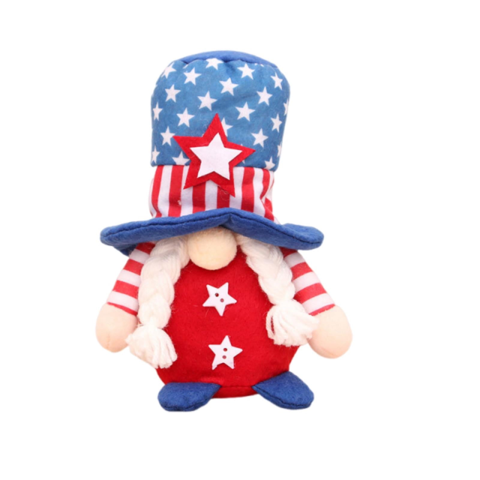 Zsyiiiiii 4th Of July Patriotic Decorations Handmade & USA Swedish ...