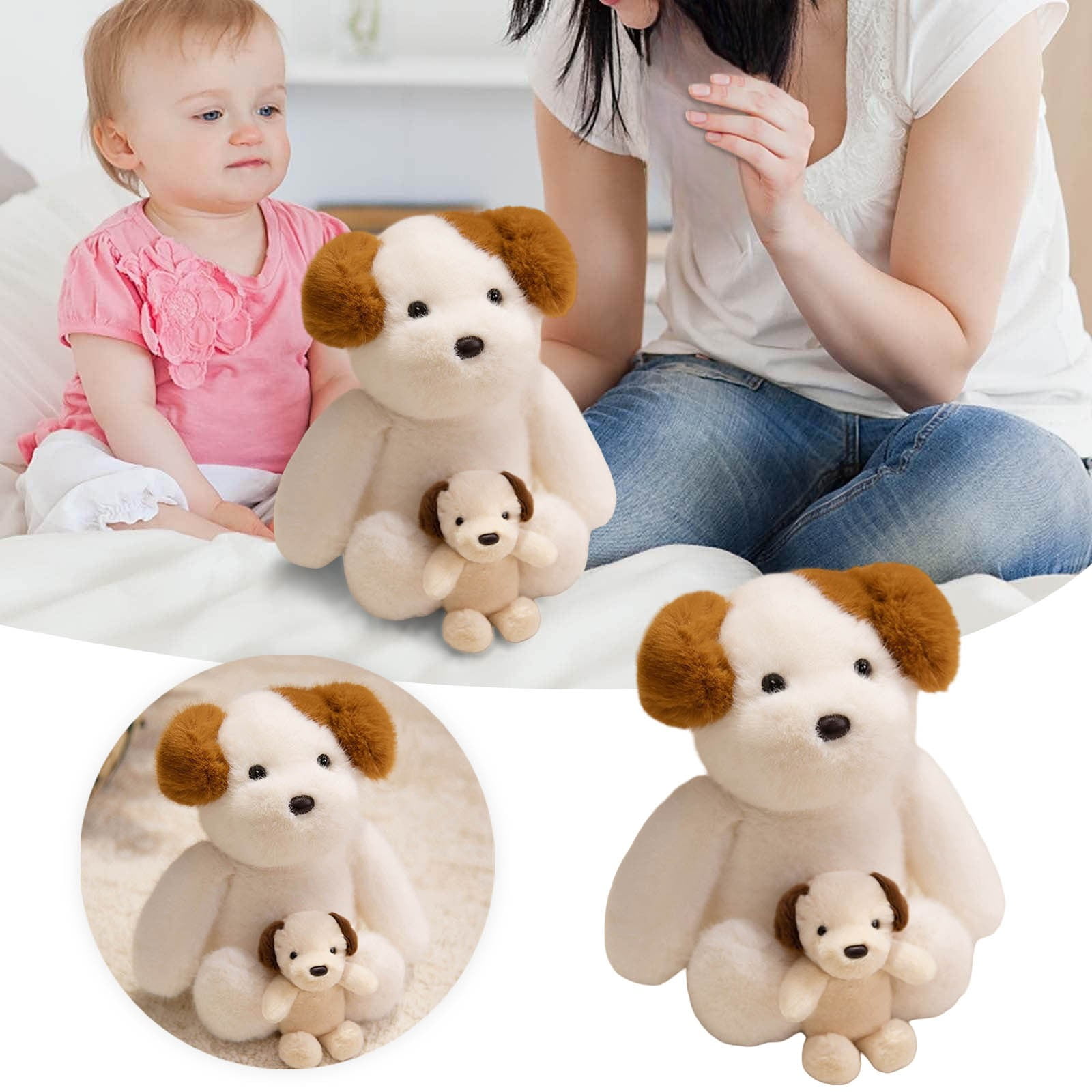 Zsyiiiiii Adorable Animal And Set Soft Buses for Dolls Dolls Baby Candy ...