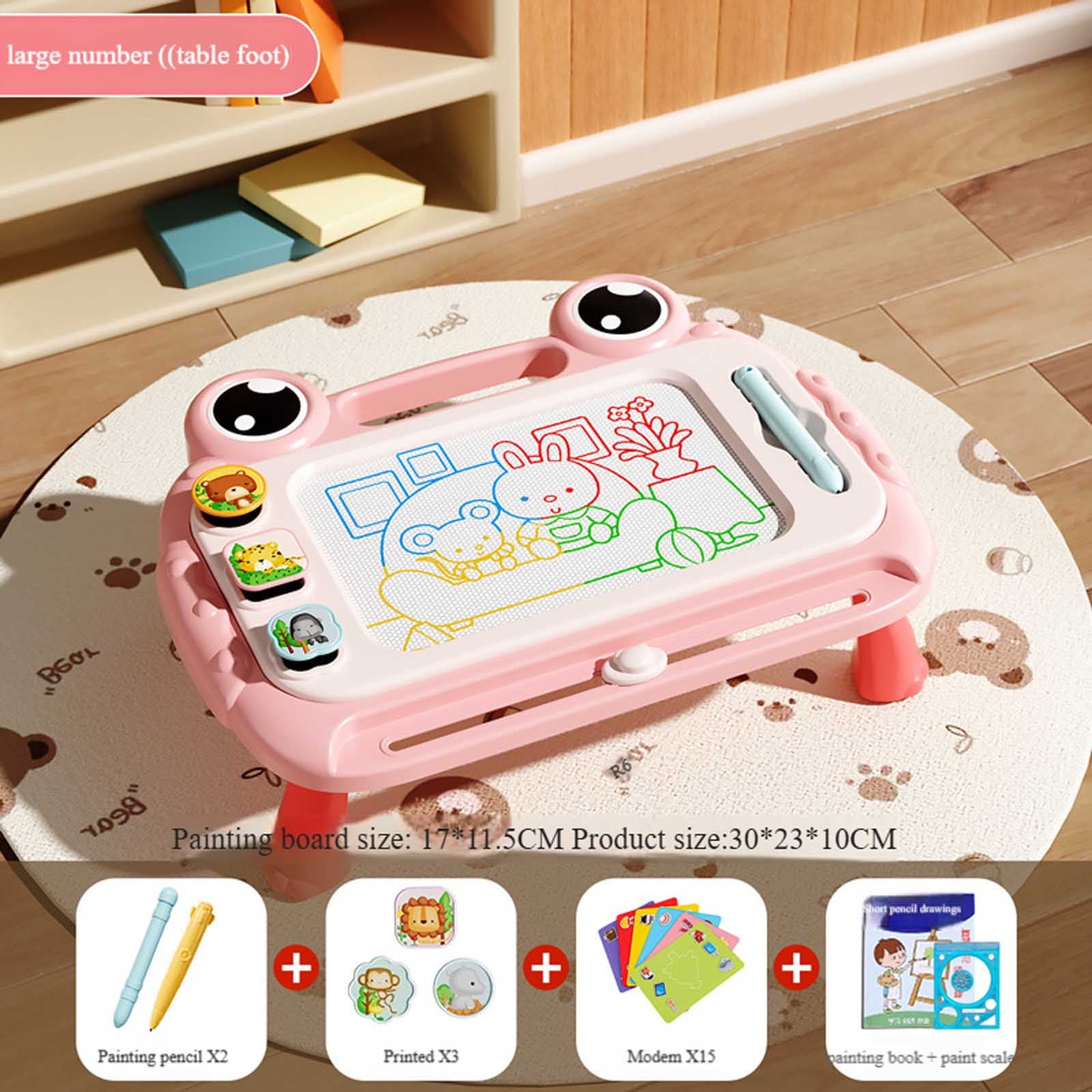 Zsyiiiiii for Anxiety 40 Alphabet Activity Kid Makeup for Girls Cat Go ...