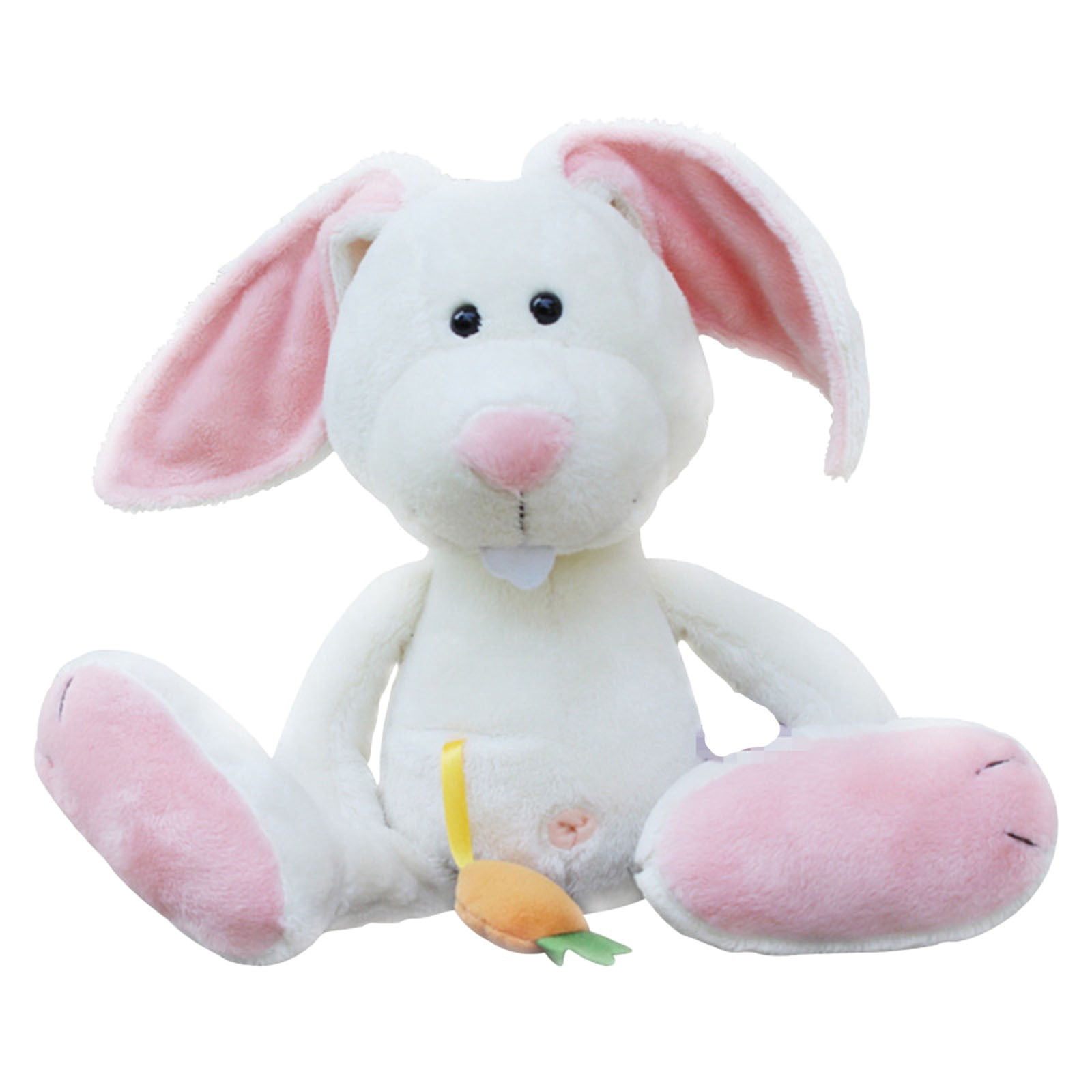 Zsyiiiiii Cute Cartoon Brown Soft Bunnies Easter Day Rabbit Toy Long ...