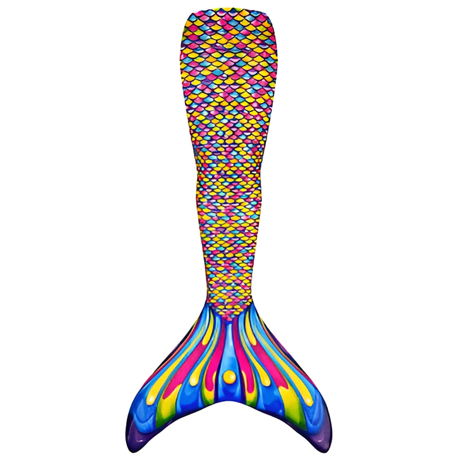 Zszcpp High Waisted Bikini Bottoms Scale Print One Piece Gradient Fish ...