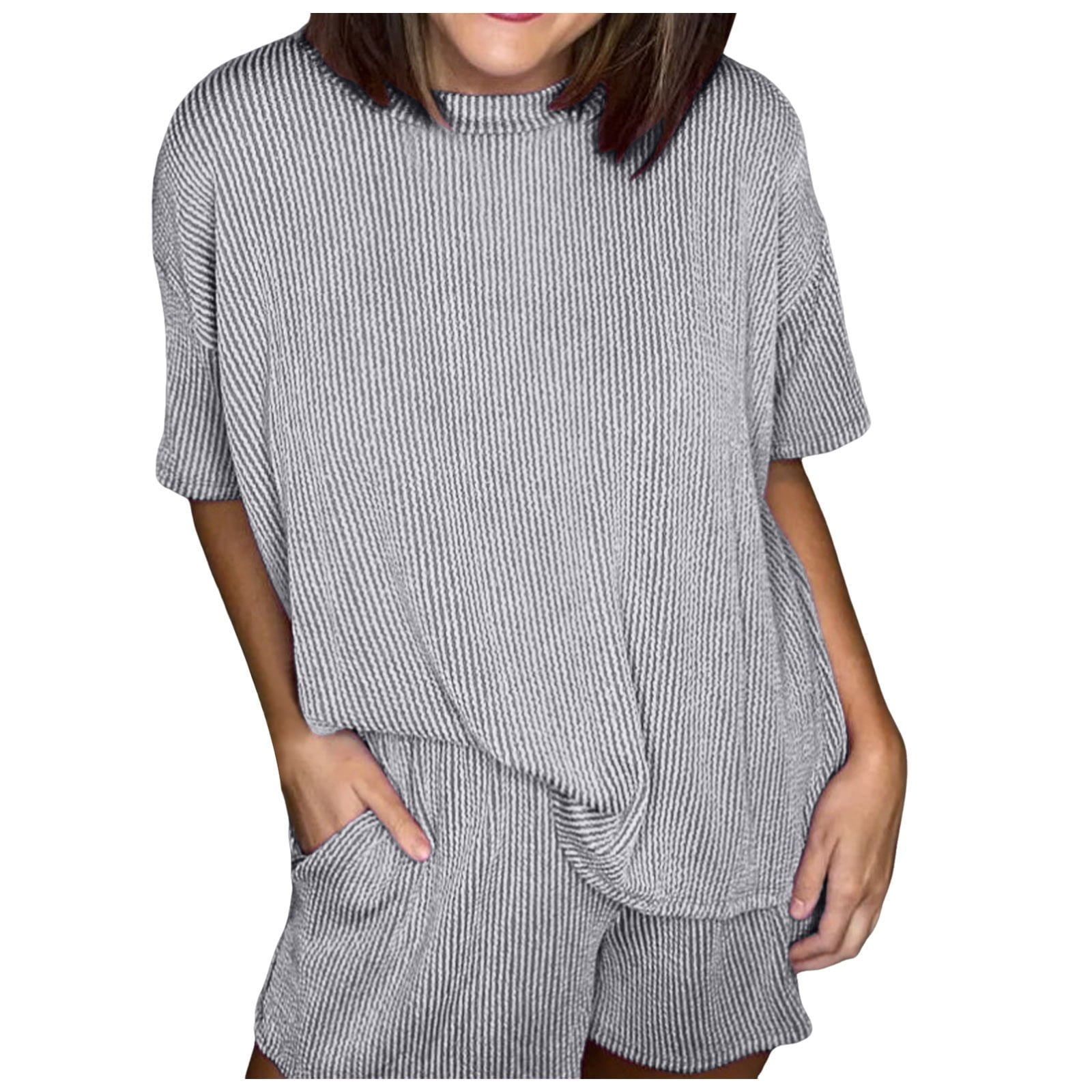 Zszcpp Shorts Set For Women Outfits Sets Comfortable Refreshing ...