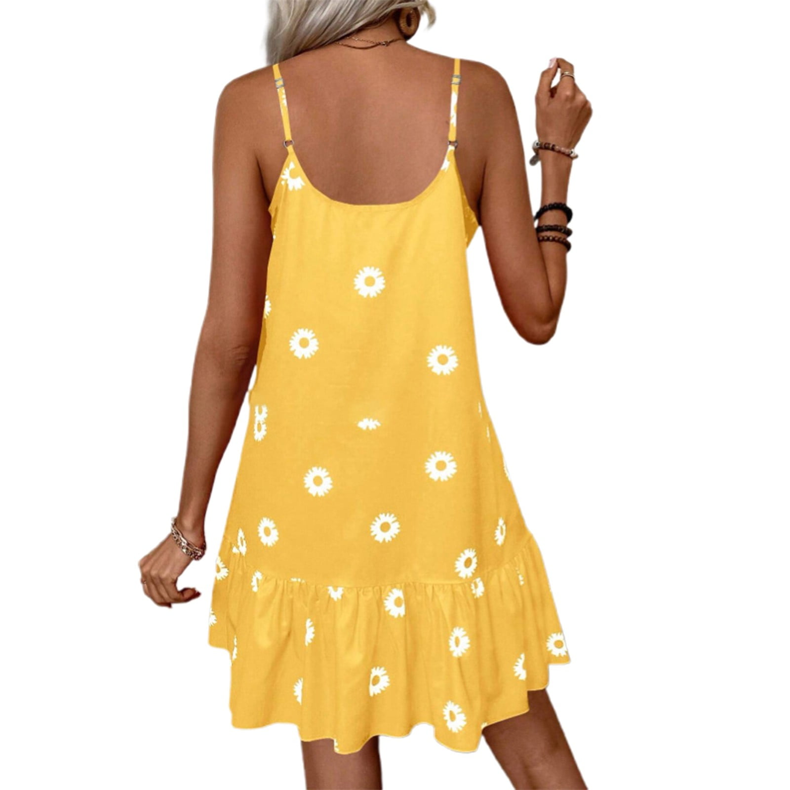 Zszcpp Sundresses For Women 2025 Fitted Cartoon Likable Sleeveless ...