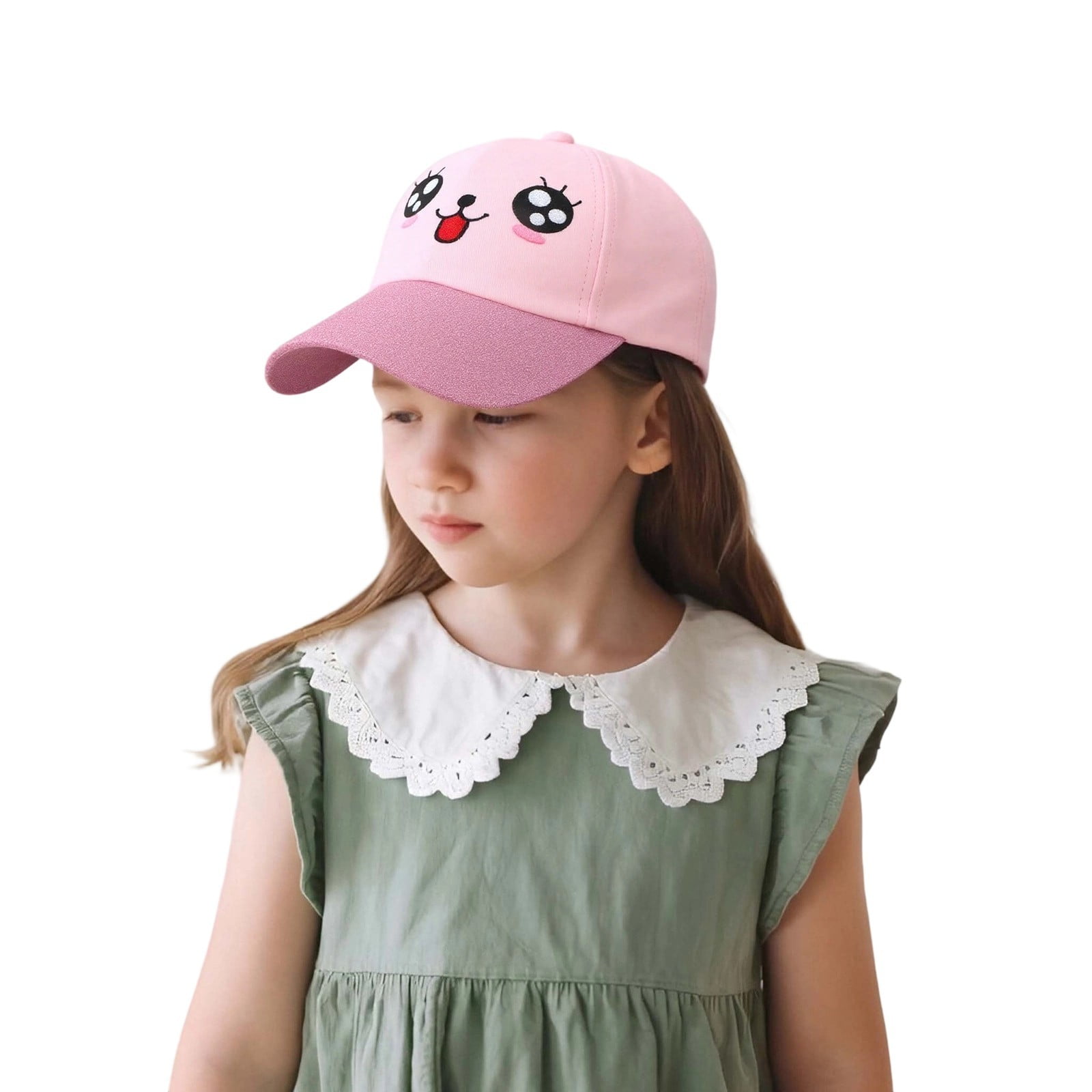 Zszcpp Wide Brim Hats For Girl Baseball Hats Cartoon Leisure Animal ...