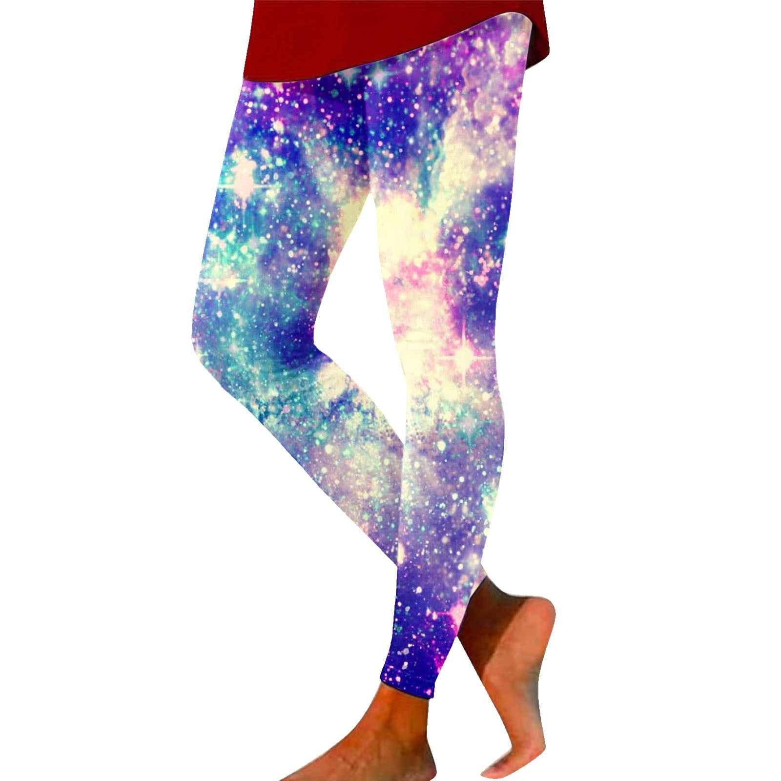 Zszcpp Women'S Leggings Basic Style Relaxed Fit Long Leisure Pattern ...