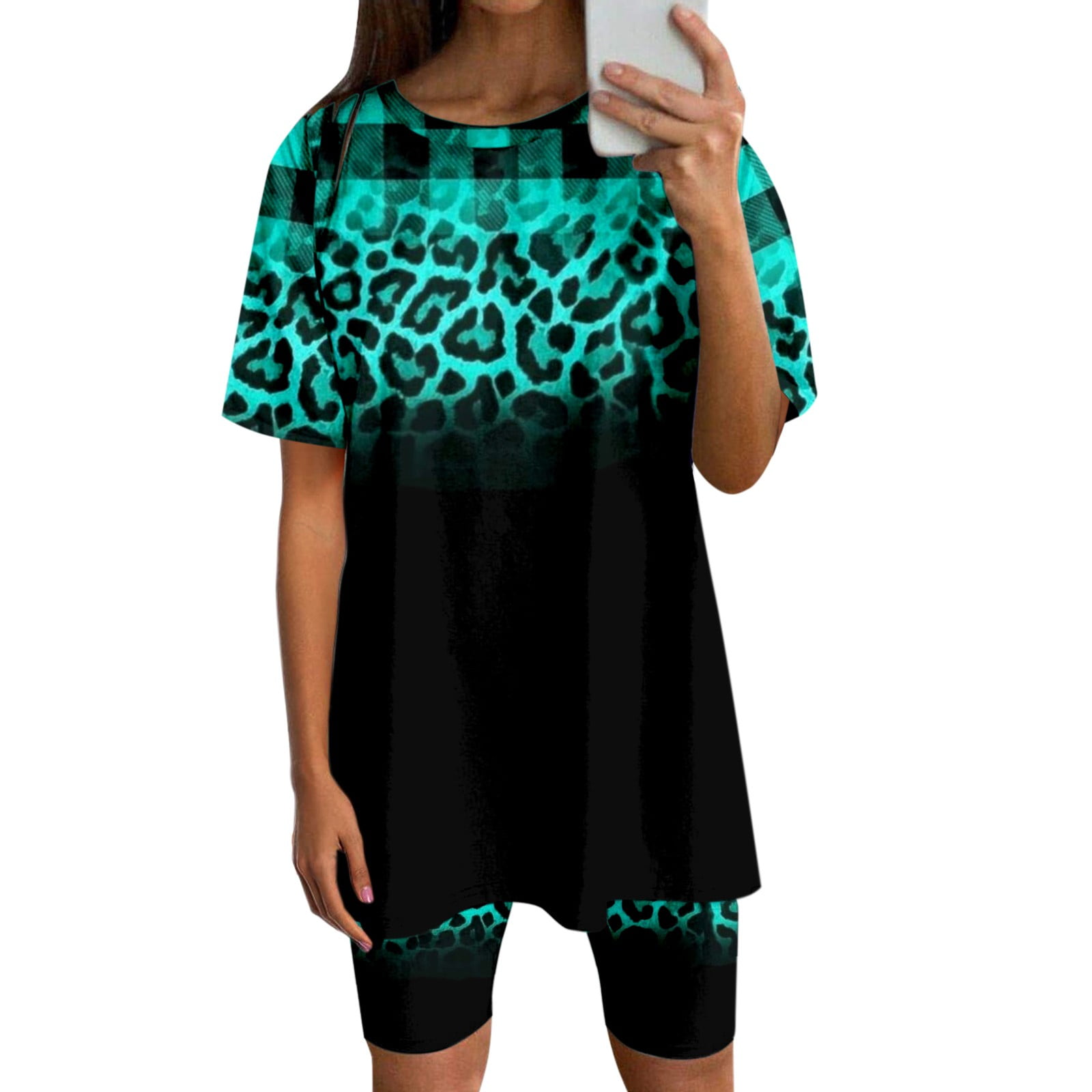 Zszcpp Women Shorts Sets Outfits Fitted Faddish Running Yoga Sports ...