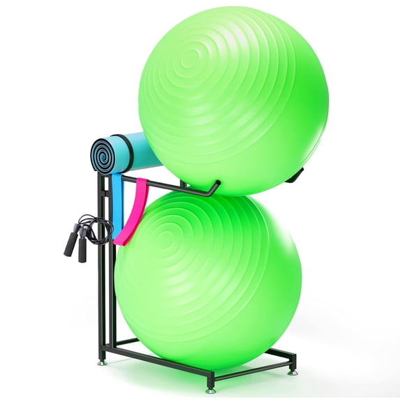 ztysn, Exercise Yoga Ball Storage Rack, 85cm, Metal Durable Organizer ...