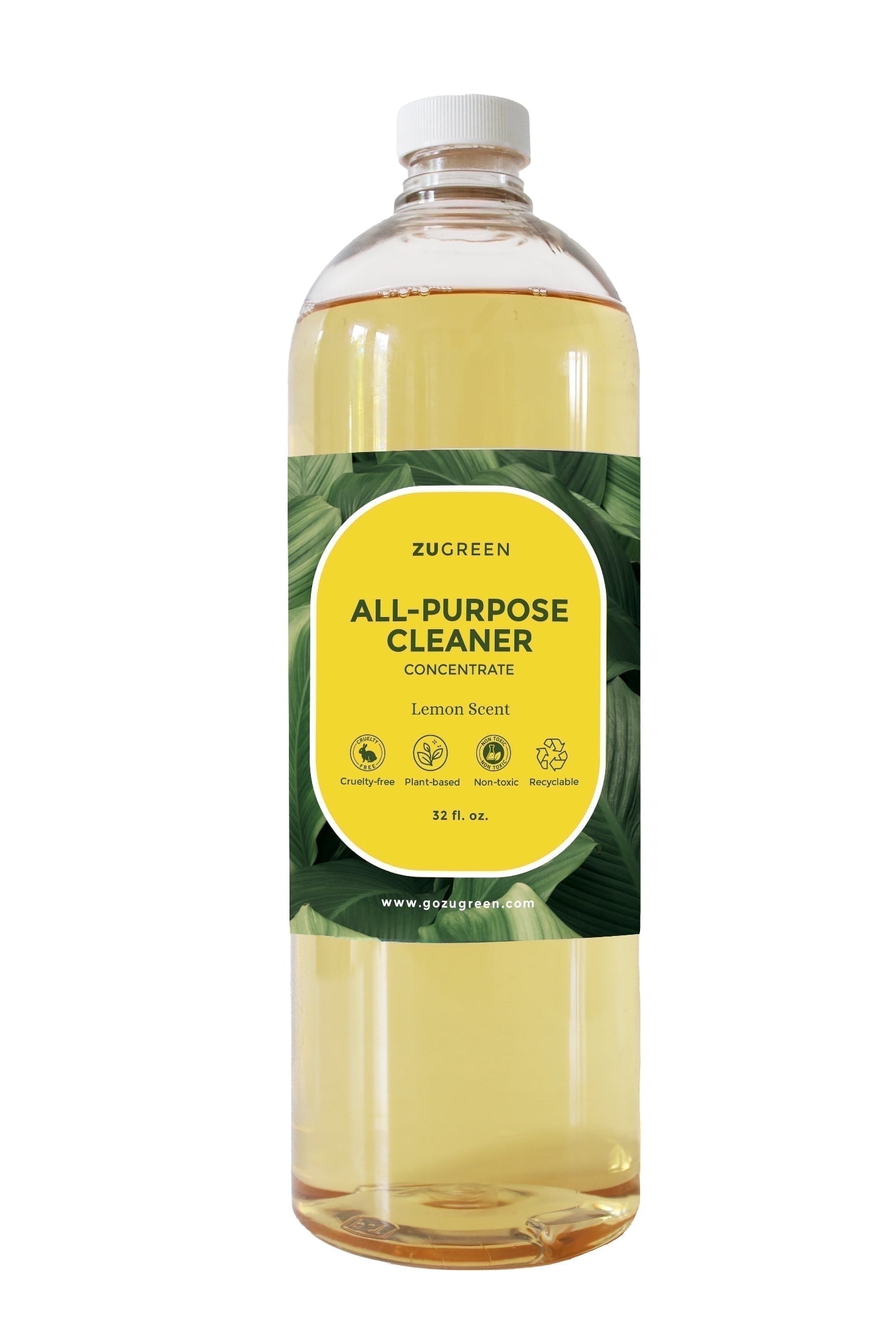 ZuGreen 10-in-1 Natural Surface Cleaner Concentrate, Indoor, 32 fl oz ...
