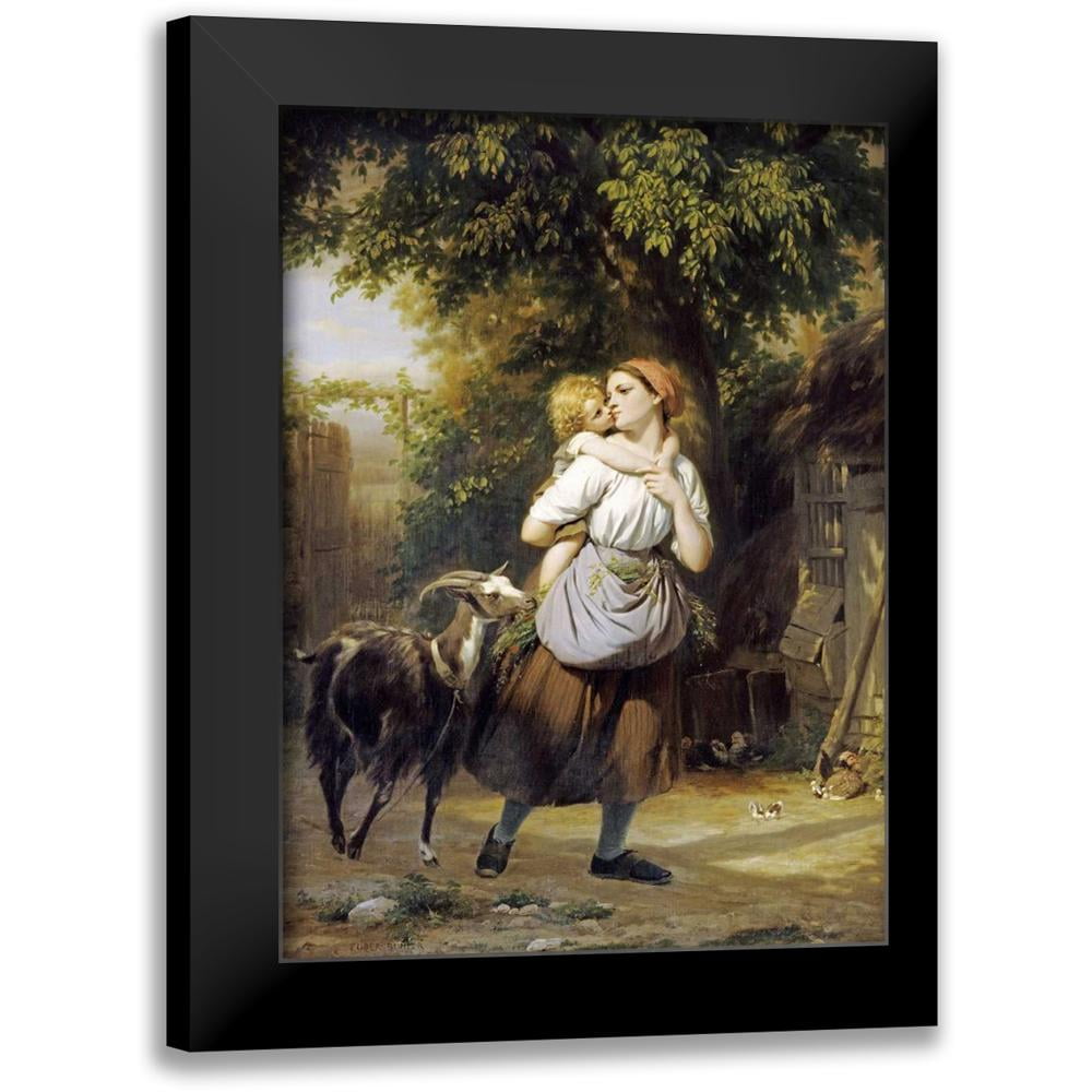 Zuber-Buhler, Fritz 11x14 Black Modern Framed Museum Art Print Titled ...