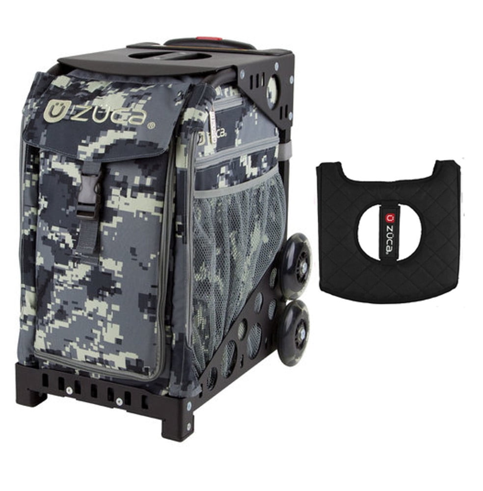 Zuca 18" Sport Bag - Anaconda with Non-Flashing Wheels and Black/Pink ...