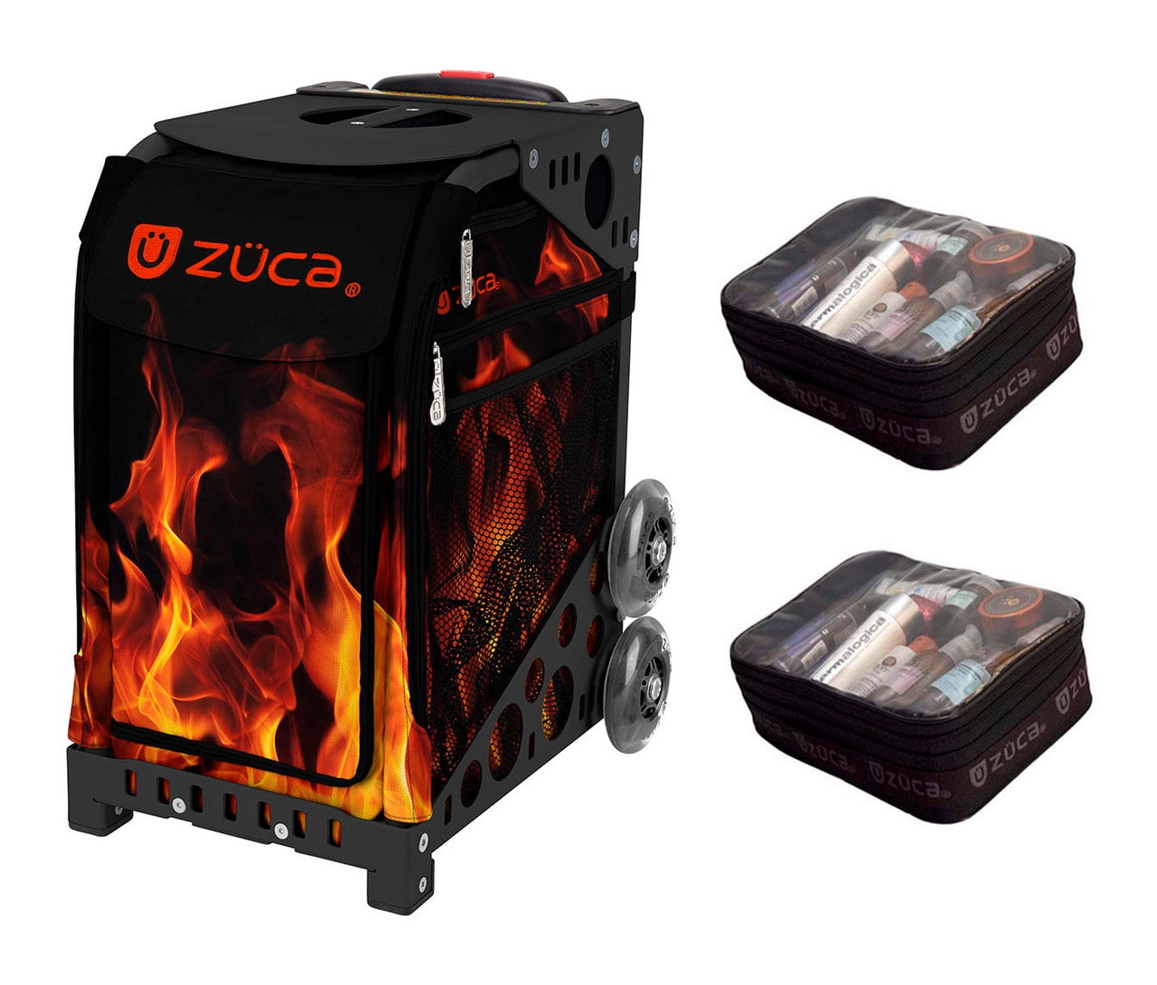 Zuca 18" Sport Bag - Blaze with Two Small Utility Pouch - Walmart.com