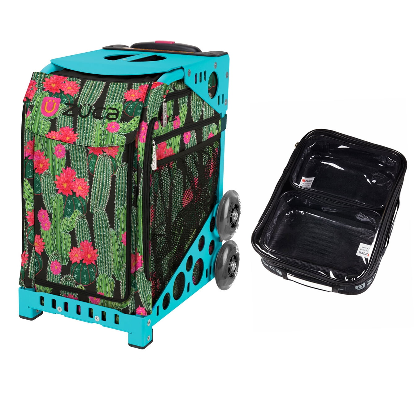 Zuca 18" Sport Bag - Desert Blossoms with 1 Large and 2 Mini Utility ...