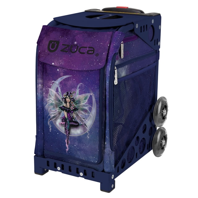 Zuca 18" Sport Bag - Fairy Dust with Flashing Wheels (Navy) - Walmart.com