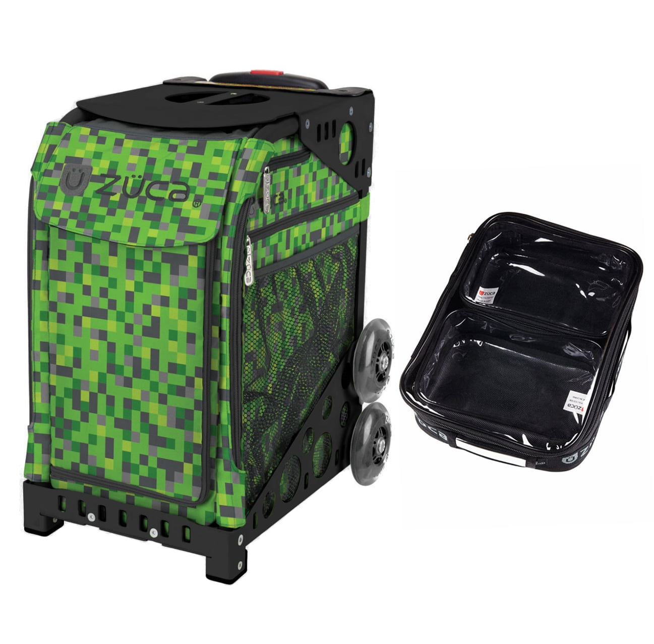 Zuca 18" Sport Bag - Green Screen with Non-Flashing Wheels, 1 Large and ...