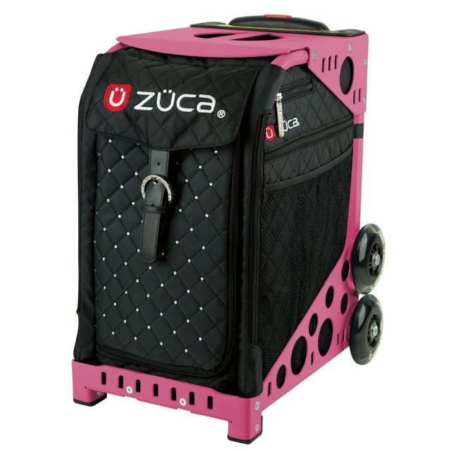 Zuca 18" Sport Bag - Mystic with Flashing Wheels (Pink Frame) - Walmart.com