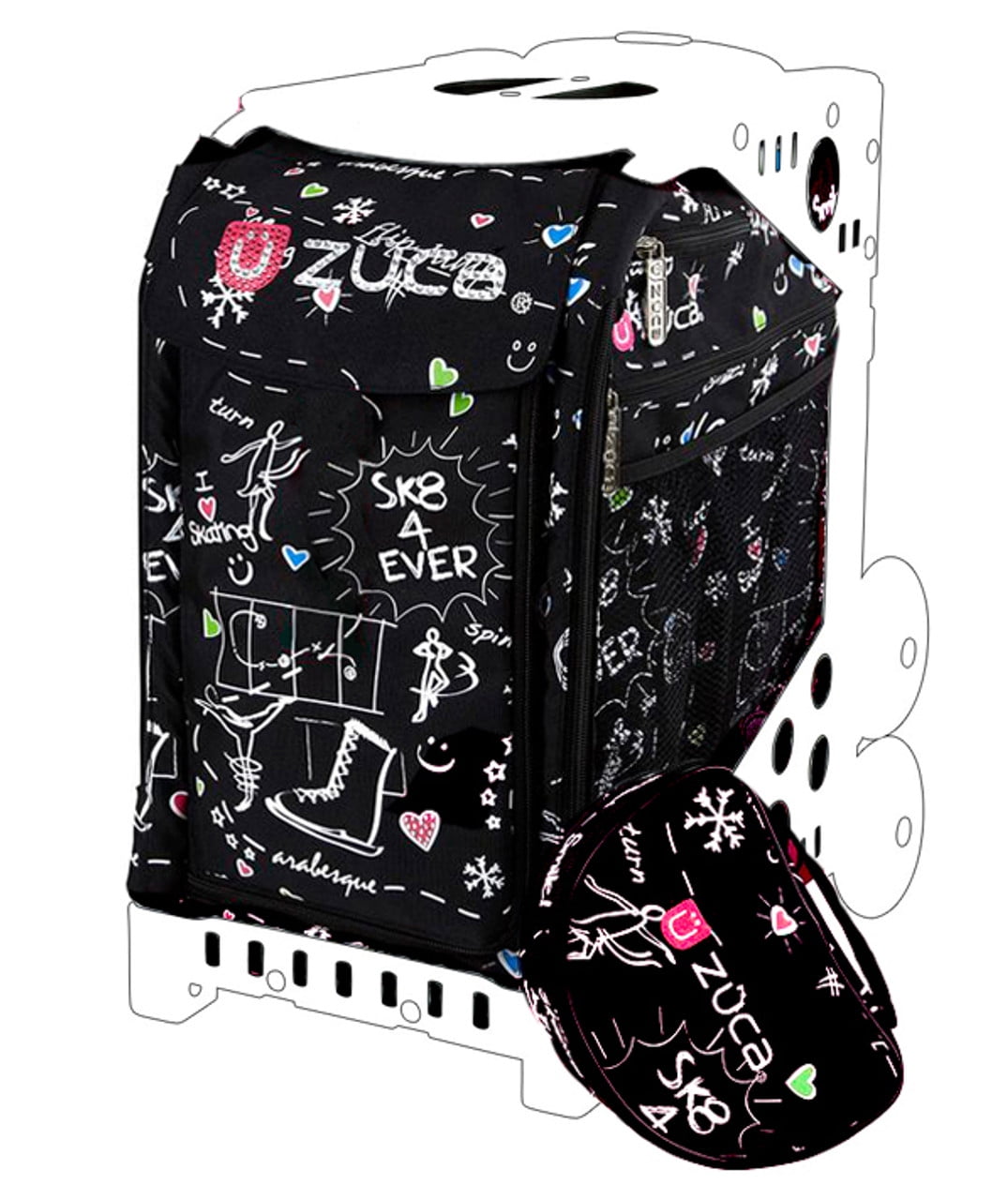 Zuca 18" Sport Bag - SK8 Black (Insert Only) - Walmart.com