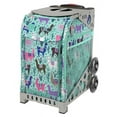 Zuca Llama Rama Sport Insert Bag and Gray Frame with Flashing Wheels ...