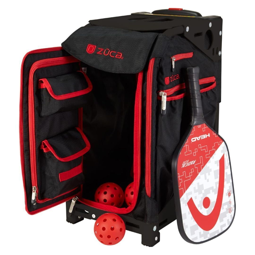 Zuca Pro Rolling Pickleball Professional Touring Sport Bag with Two ...