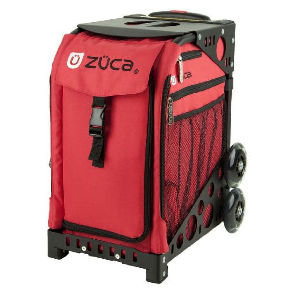 Zuca Sport Insert Bag, Chili (Red) with Sport Frame Black (Non Flashing ...