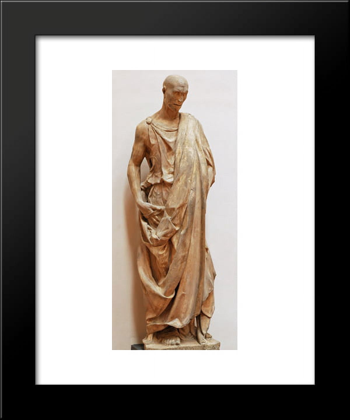 Zuccone (Statue of the Prophet Habakkuk) 20x24 Framed Art Print by ...
