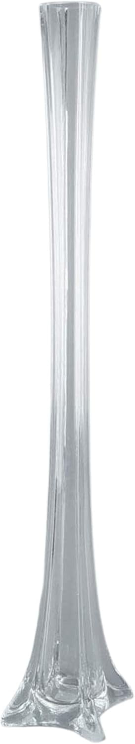 Zucker Eiffel Tower Vase - 24 Inch Vases for Wedding Centerpiece - Tall ...