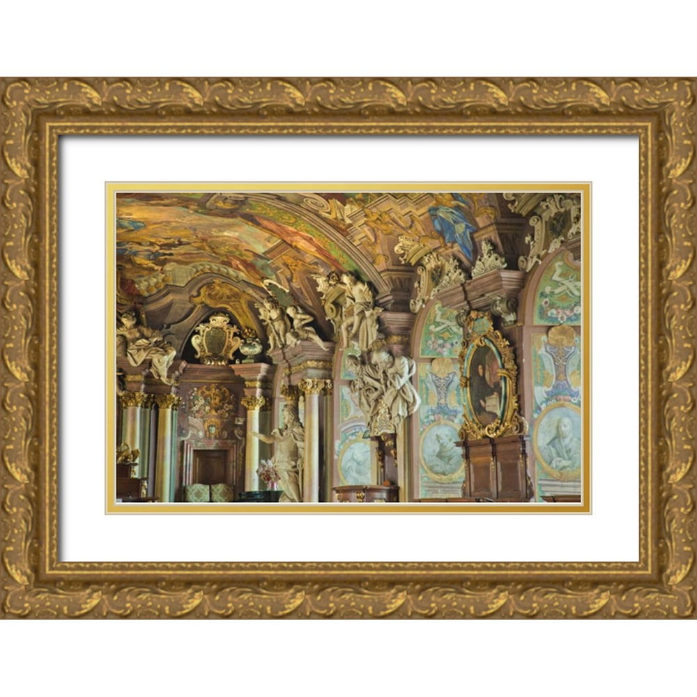 Zuckerman, Jim 14x11 Gold Ornate Wood Framed with Double Matting Museum ...